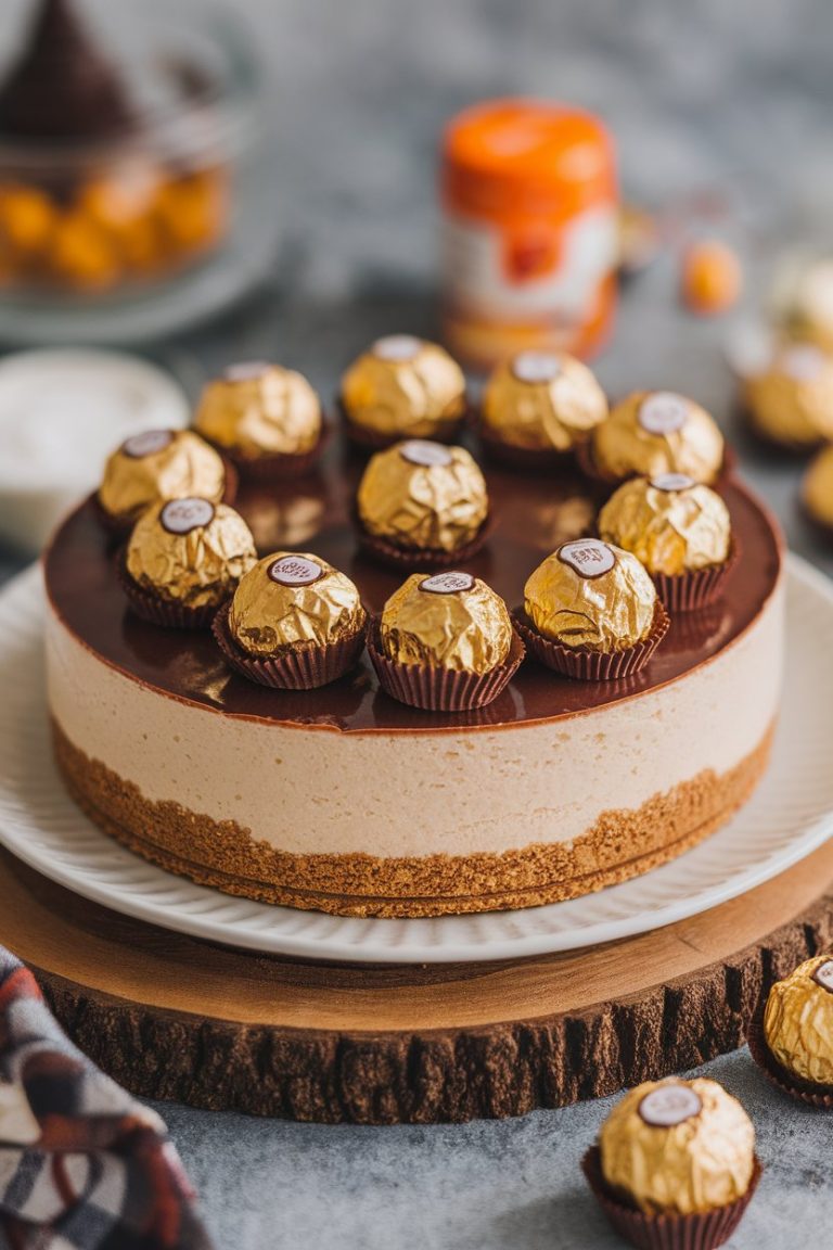 The Ultimate Guide to No-Bake Ferrero Rocher Cheesecake – RecipeIneed
