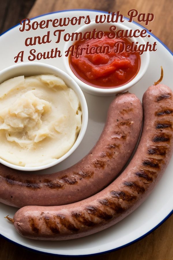 Boerewors with Pap and Tomato Sauce: A South African Delight – RecipeIneed