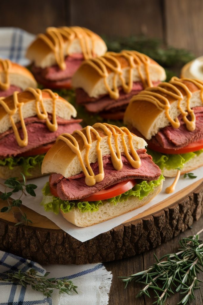 Party Roast Beef Sandwiches: A Delicious Crowd-Pleaser – RecipeIneed