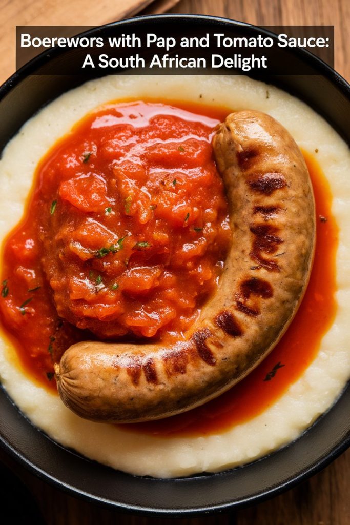 Boerewors with Pap and Tomato Sauce: A South African Delight – RecipeIneed