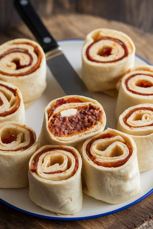 The Best Bacon Cheeseburger Tortilla Roll-Ups Recipe – RecipeIneed