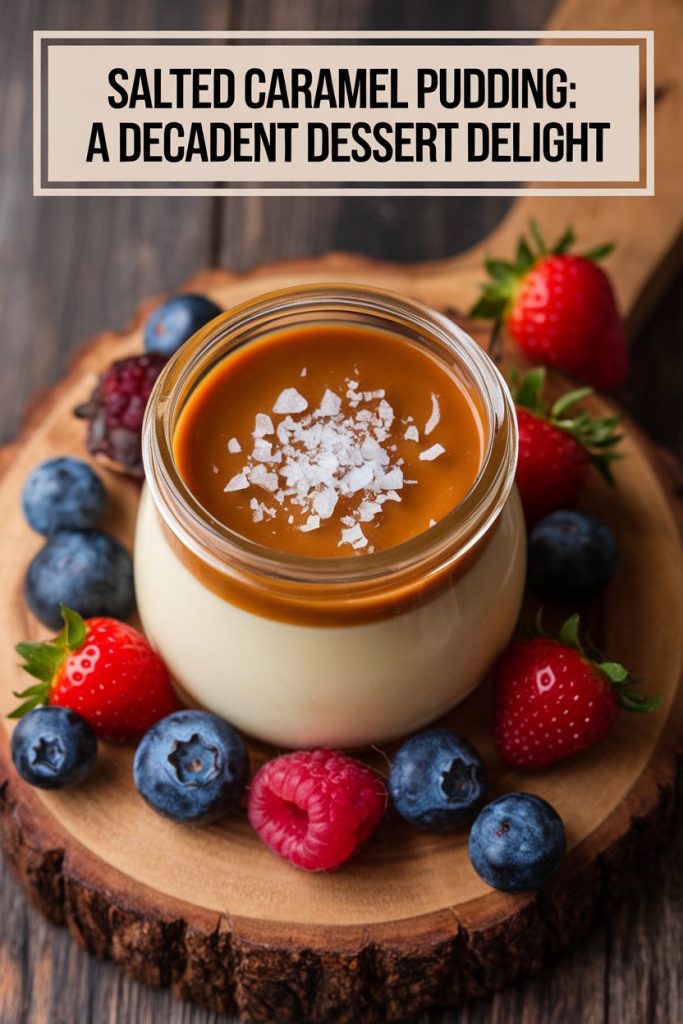 Salted Caramel Pudding: A Decadent Dessert Delight – RecipeIneed