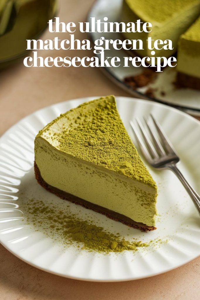 The Ultimate Matcha Green Tea Cheesecake Recipe – RecipeIneed