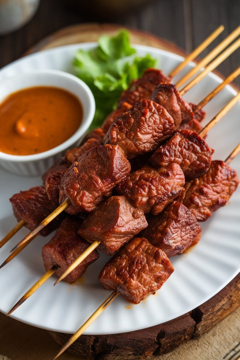 Spicy Beef Satay Skewers: A Flavorful Journey – RecipeIneed