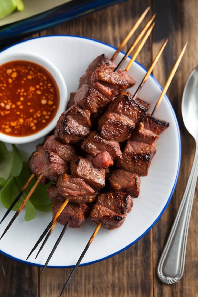 Spicy Beef Satay Skewers: A Flavorful Journey – RecipeIneed