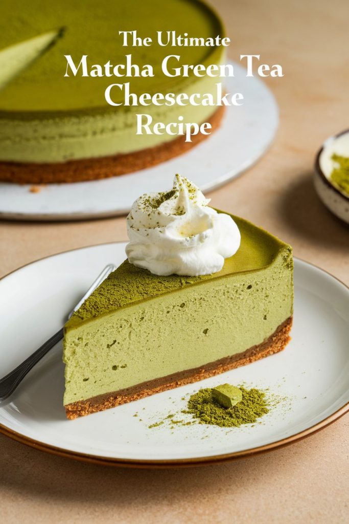 The Ultimate Matcha Green Tea Cheesecake Recipe – RecipeIneed