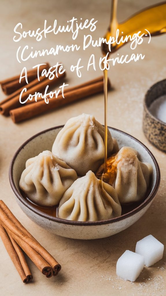 Souskluitjies (Cinnamon Dumplings): A Taste of South African Comfort ...