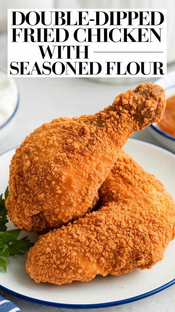 Double-Dipped Fried Chicken with Seasoned Flour – RecipeIneed