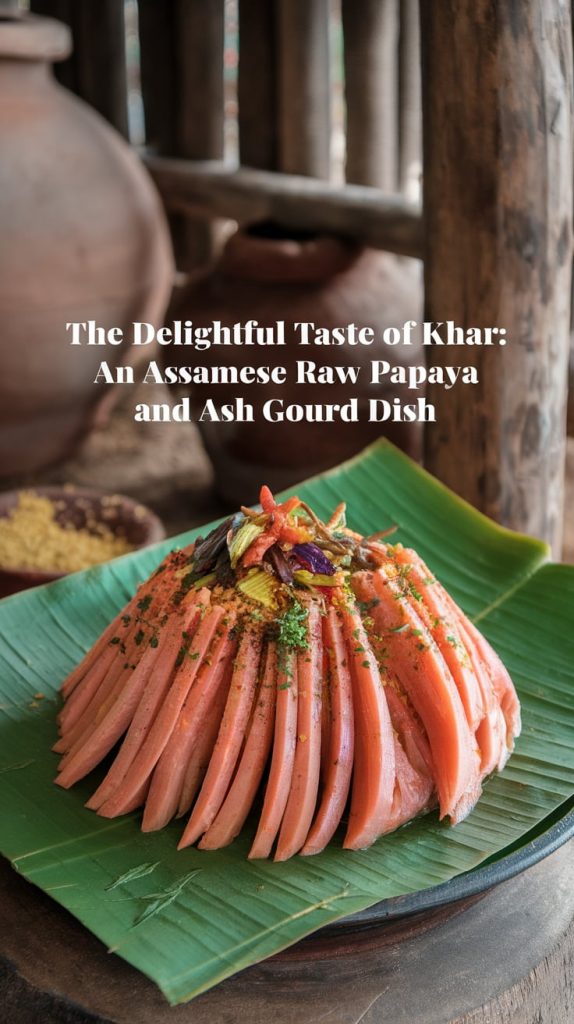 The Delightful Taste of Khar: An Assamese Raw Papaya and Ash Gourd Dish ...