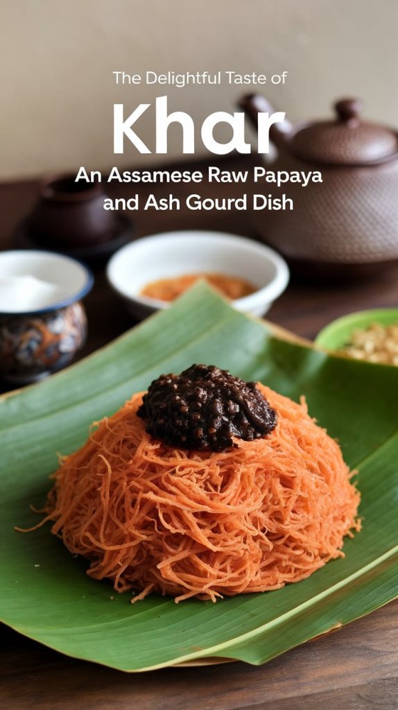 The Delightful Taste of Khar: An Assamese Raw Papaya and Ash Gourd Dish ...