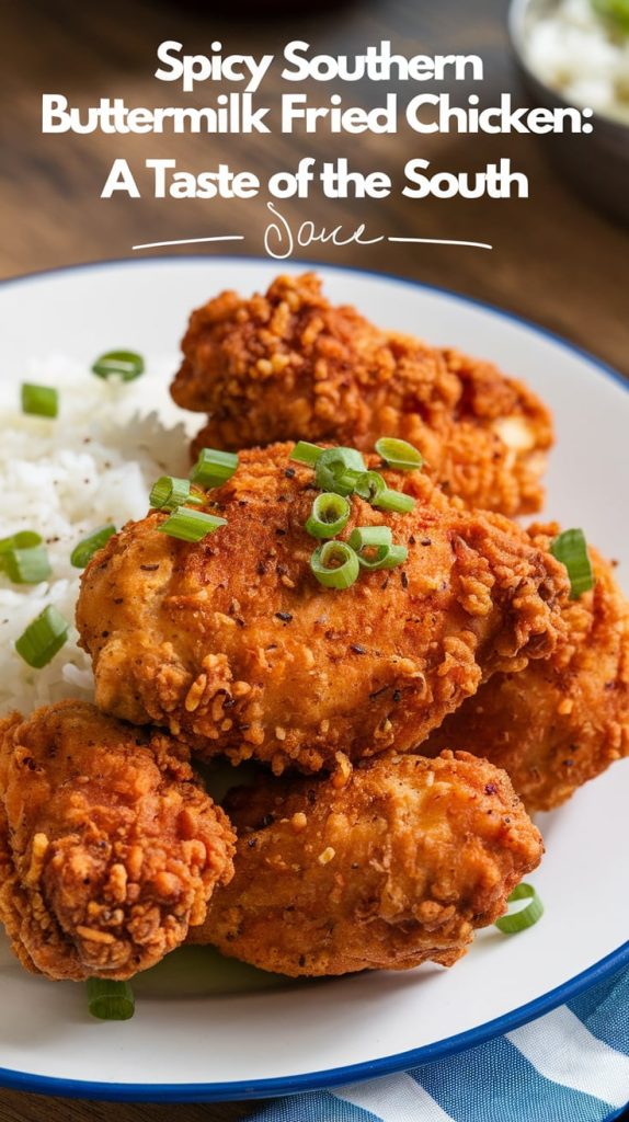 Spicy Southern Buttermilk Fried Chicken: A Taste of the South – RecipeIneed