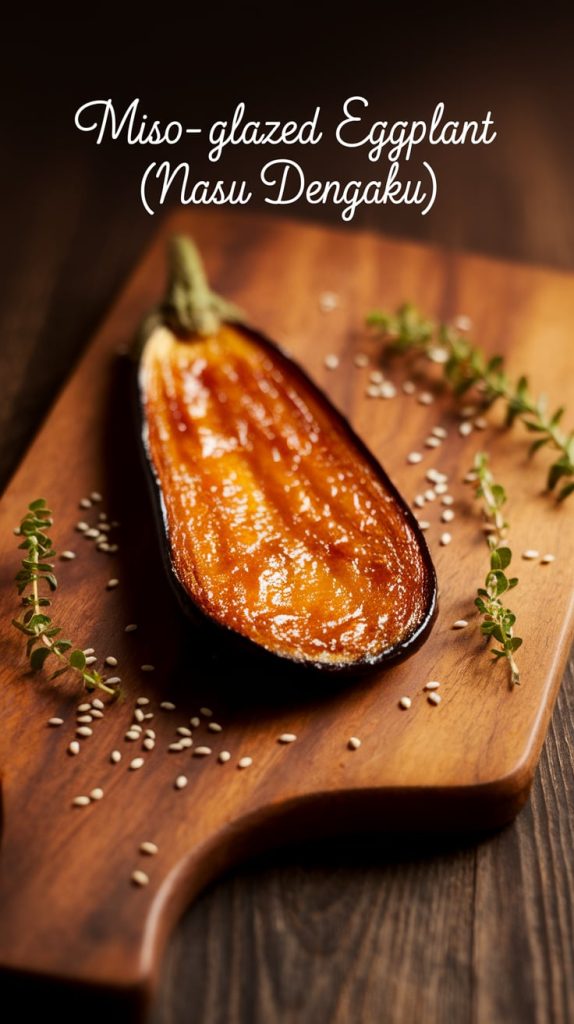 Miso-glazed Eggplant (Nasu Dengaku) – RecipeIneed