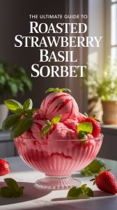 The Ultimate Guide to Roasted Strawberry Basil Sorbet – RecipeIneed