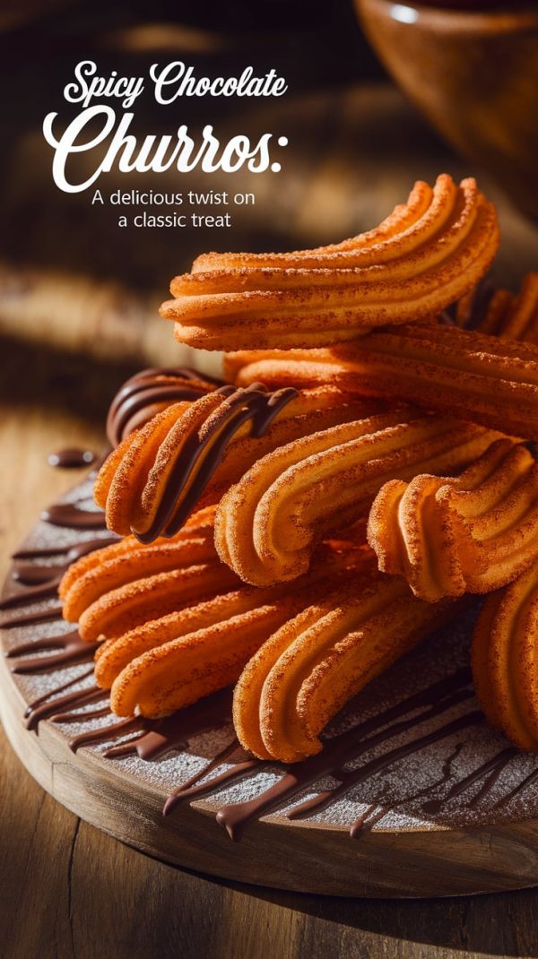 Spicy Chocolate Churros: A Delicious Twist on a Classic Treat – RecipeIneed