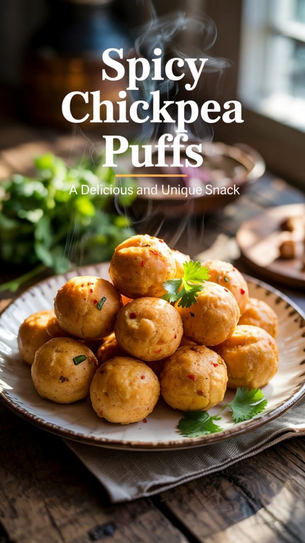 Spicy Chickpea Puffs: A Delicious and Unique Snack – RecipeIneed