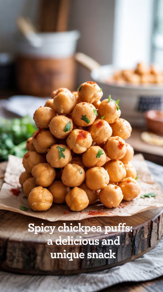 Spicy Chickpea Puffs: A Delicious and Unique Snack – RecipeIneed