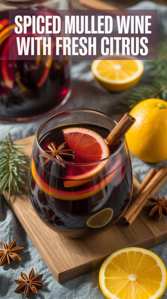 Spiced Mulled Wine with Fresh Citrus – RecipeIneed